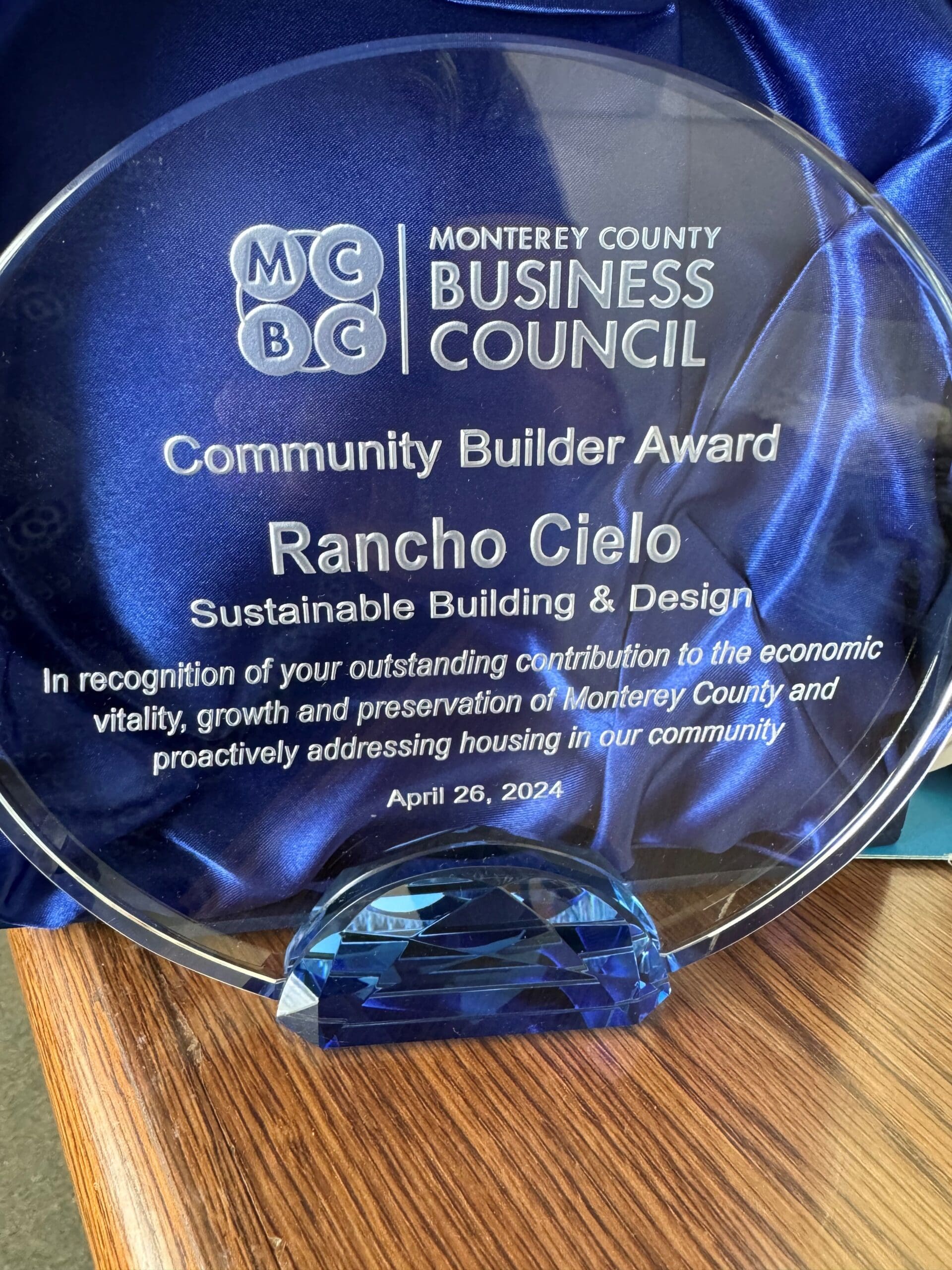 Monterey County Business Council Recognizes Rancho Cielo | Rancho Cielo
